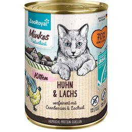 ZooRoyal Minkas Kitten Huhn und ASC Lachs 400 g