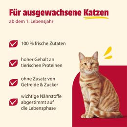 animonda Carny Mix Adult Katzen-Nassfutter ohne k&uuml;nstliche Zusatzstoffe 24x400g