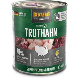 Belcando Baseline Truthahn Hunde-Nassfutter getreidefrei 6x800g