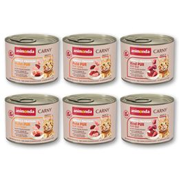 animonda Carny Adult Mix Katzen-Nassfutter Single Protein 24x200g