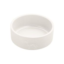 Hunter Hundenapf Osby aus Keramik wei&szlig; 550 ml