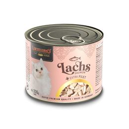 Leonardo Lachs + extra Filet Katzen-Nassfutter getreidefrei 24x200g