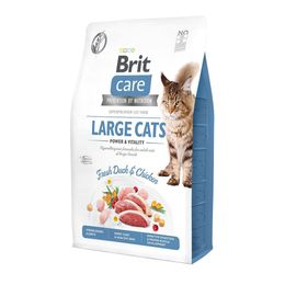 Brit Care GF Large Cats Power & Vitality Katzen-Trockenfutter getreidefrei 2kg