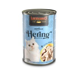 Leonardo Hering + extra Filet Katzen-Nassfutter getreidefrei 6x400g