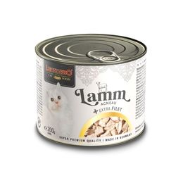 Leonardo Lamm + extra Filet Katzen-Nassfutter hoher Fleischanteil 6x200g