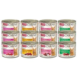 animonda Carny Adult Mixpaket Mix 2 Katzen-Nassfutter getreidefrei 24x200g