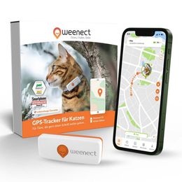 Weenect XS GPS Tracker f&uuml;r Katzen Schwarz