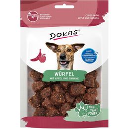 Dokas W&uuml;rfel mit Apfel und Banane 105g