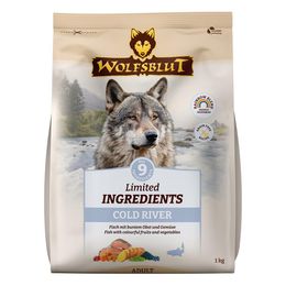 Wolfsblut Limited Ingredients Cold River Adult Hunde-Trockenfutter getreidefrei 1kg