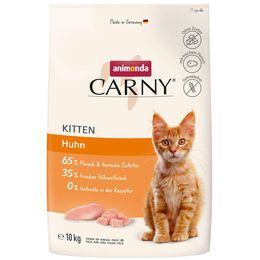 animonda Carny Kitten Huhn Katzen-Trockenfutter ohne Getreide 10kg