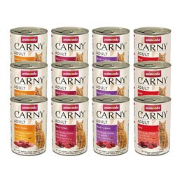 animonda Carny Mix 1 Adult Katzen-Nassfutter hoher Fleischanteil 24x400g