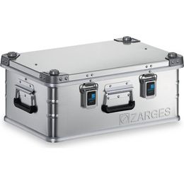 Zarges Alu-Transportkiste, Inhalt 42 l, Innen-LxBxH 550 x 350 x 220 mm, in robuster Ausf&uuml;hrung