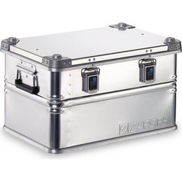 Zarges Alu-Transportkiste, Inhalt 60 l, Innen-LxBxH 550 x 350 x 310 mm, in robuster Ausf&uuml;hrung