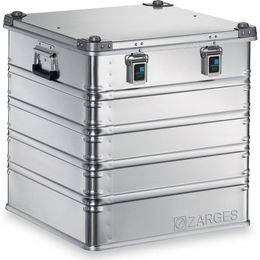 Zarges Alu-Transportkiste, Inhalt 175 l, Innen-LxBxH 550 x 550 x 580 mm, in robuster Ausf&uuml;hrung