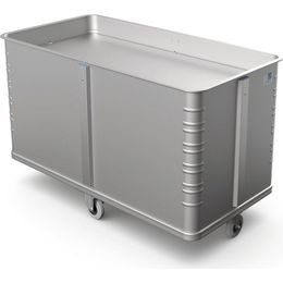 Zarges Federbodenwagen W162, Aluminium, eloxiert, LxBxH 1458 x 748 x 907 mm