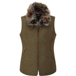 Alan Paine Weste Surrey Ladies Tweed Water Repellant Marsh (Gr&ouml;&szlig;e: 16)