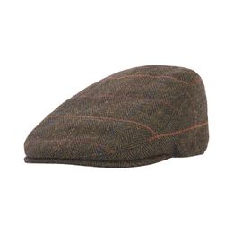 Barbour Flatcap Cheviot Olive Herringbone (Gr&ouml;&szlig;e: S)