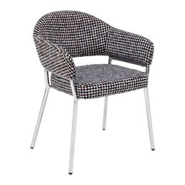 Sessel Coco Multicolor/Chromfarben