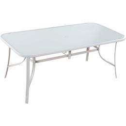 GARTENTISCH cordoba weiss