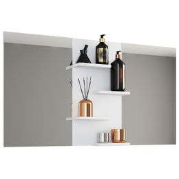 Badezimmerspiegel Budasi Wei&szlig;