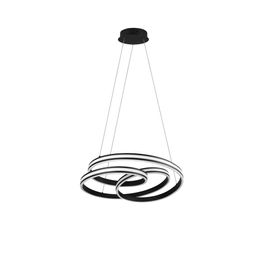 Trio LED-H&auml;ngeleuchte Nuria Schwarz max. 60 Watt