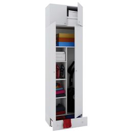 Mehrzweckschrank Vandol II Wei&szlig; 6-fach