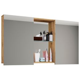 Spiegelschrank Budasi Honigeiche