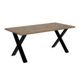 ESSTISCH 160x90x75 cm - Artisan Eiche Optik/Schwarz - KLYN X