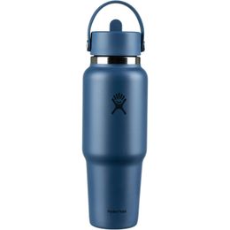 Hydro Flask 32 OZ WIDE FLEX STRAW TRAVEL Isolierflasche - Gr&ouml;&szlig;e Einheitsgr&ouml;&szlig;e - blau