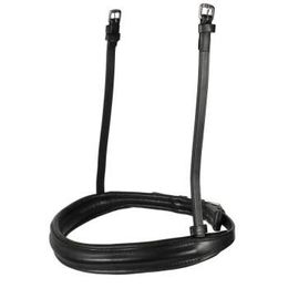 Hans Melzer Horse Equipment Hans Melzer Reithalfter englisch ohne Sperrriemen schwarz/silber WB (Warmblut)