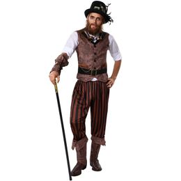 TecTake&reg; Herrenkost&uuml;m Steampunk Abenteurer
