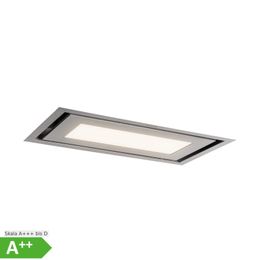 Klarstein Remy Brilliant Edition Inselhaube 90cm 609 m&sup3;/h EEK A LED Glas