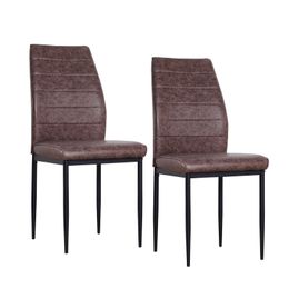 HTI-Living Stuhl Madison Vintage 2er-Set