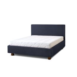 Letti Moderni Polsterbett Puro 160x200 in Siena Dark Blue