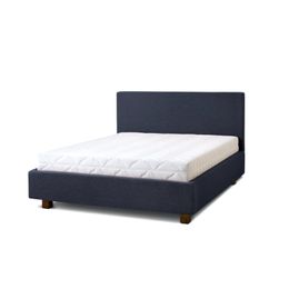 Letti Moderni Polsterbett Puro 180x200 in Siena Dark Blue