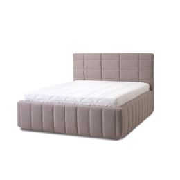 Letti Moderni Polsterbett Reta Grande 160x200 in Siena Dark Beige