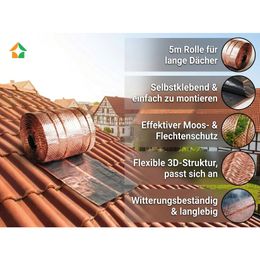 Kupfer Dachschutz IMPACT - Starke Haftung - Ideal f&uuml;r D&auml;cher & Fenster