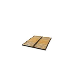 Letti Moderni Matratzenrahmen EkoFlex 180x200 &ndash; 22 Buche-Latten, 3 Zonen, Metallrahmen