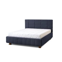 Letti Moderni Polsterbett Reta 180x200 in Siena Dark Blue