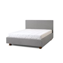 Letti Moderni Polsterbett Puro 180x200 in Siena Gray