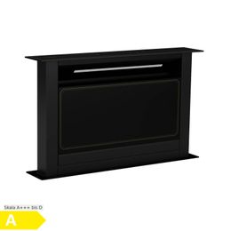 Klarstein Victoria Downdraft Dunstabzugshaube 60 cm A 8 Stufen + Boost bis zu 713,8 m&sup3;/h 120 W Schwarz