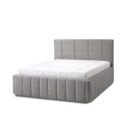 Letti Moderni Polsterbett Reta Grande 180x200 in Siena Gray