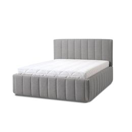 Letti Moderni Polsterbett Calma Grande 180x200 in Siena Gray