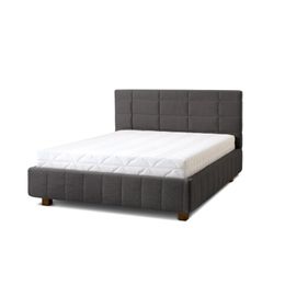 Letti Moderni Polsterbett Reta 160x200 in Siena Dark Gray