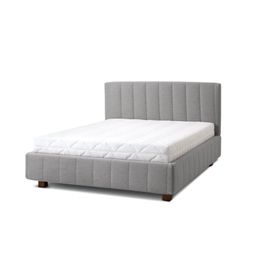 Letti Moderni Polsterbett Calma 160x200 in Siena Gray
