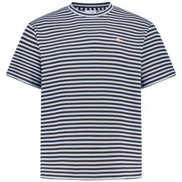 Herren Gro&szlig;e Gr&ouml;&szlig;en | Lacoste T-Shirt mit Allover-Muster Farbe dunkelblau Gr&ouml;&szlig;e: 6XL