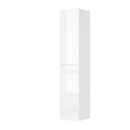 VICCO Badschrank, Wei&szlig;, Holzwerkstoff, 4 F&auml;cher, Rechteckig, 36.6x171.6x33.2 cm, Badezimmer, Badezimmerschr&auml;nke, Hochschr&auml;nke