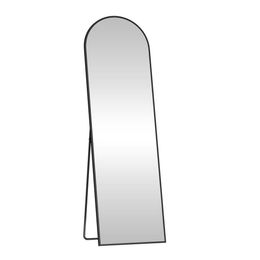 Boxxx Standspiegel, Schwarz, Metall, Glas, formgebogen, 40x150x29 cm, in verschiedenen Gr&ouml;&szlig;en erh&auml;ltlich, Ganzk&ouml;rperspiegel, Spiegel, Standspiegel
