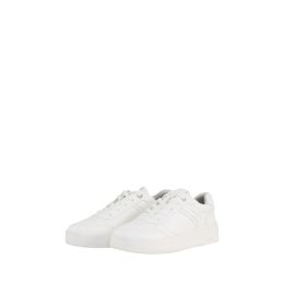 Tom Tailor Denim Damen Sneaker mit erh&ouml;hter Sohle, wei&szlig;, Uni, Gr. 37