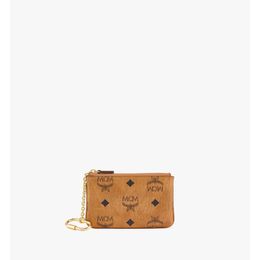 MCM Pouch mit Schl&uuml;sselanh&auml;nger in Visetos Original MXKCSVI01CO001